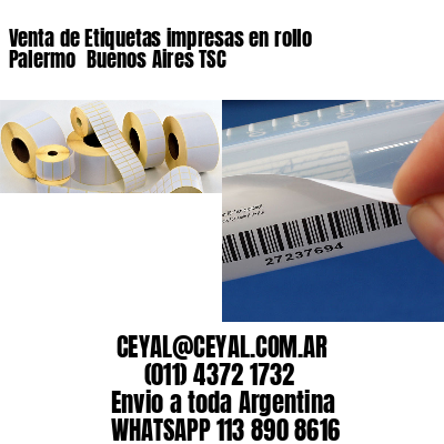 Venta de Etiquetas impresas en rollo Palermo Buenos Aires TSC | Zebra ...