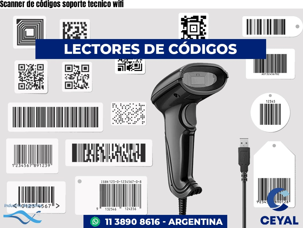 Scanner de códigos soporte tecnico wifi | Zebra Etiquetadora
