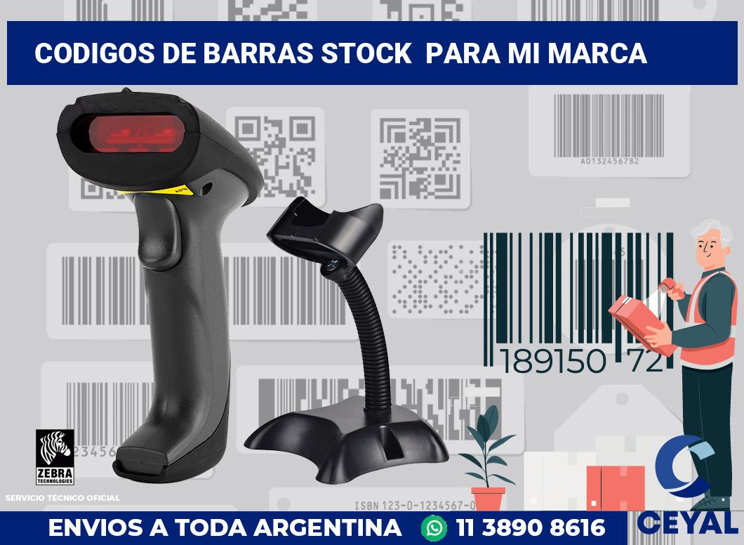 codigos de barras stock para mi marca | Zebra Etiquetadora