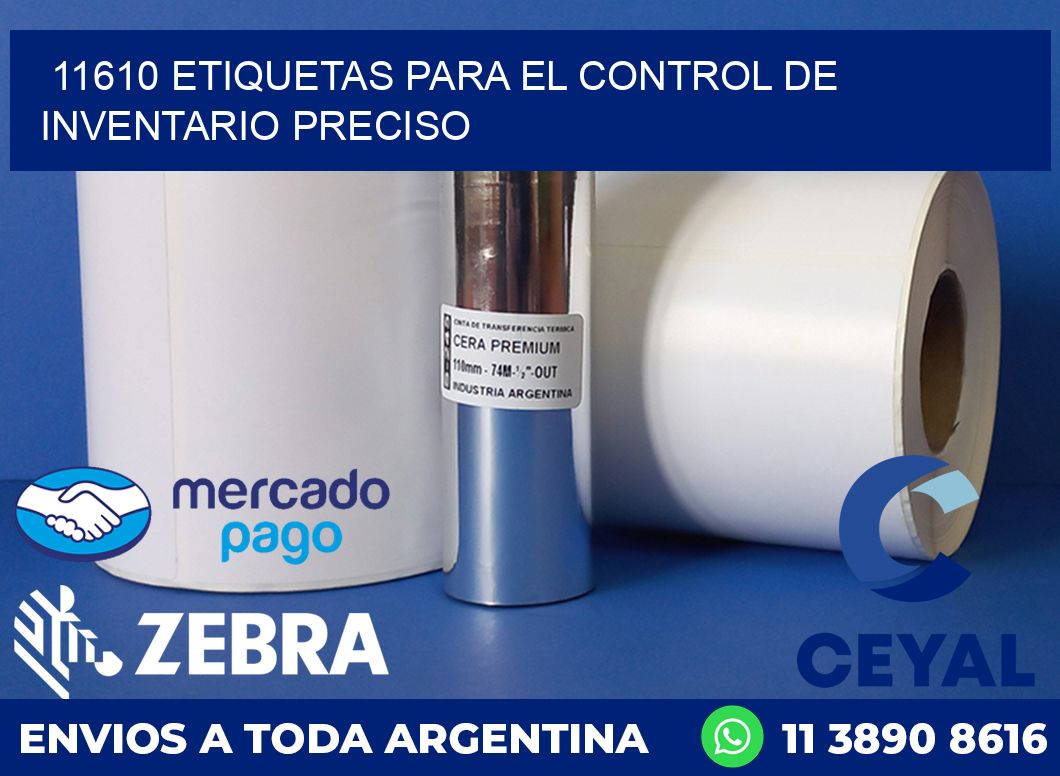 11610 ETIQUETAS PARA EL CONTROL DE INVENTARIO PRECISO | Zebra Etiquetadora