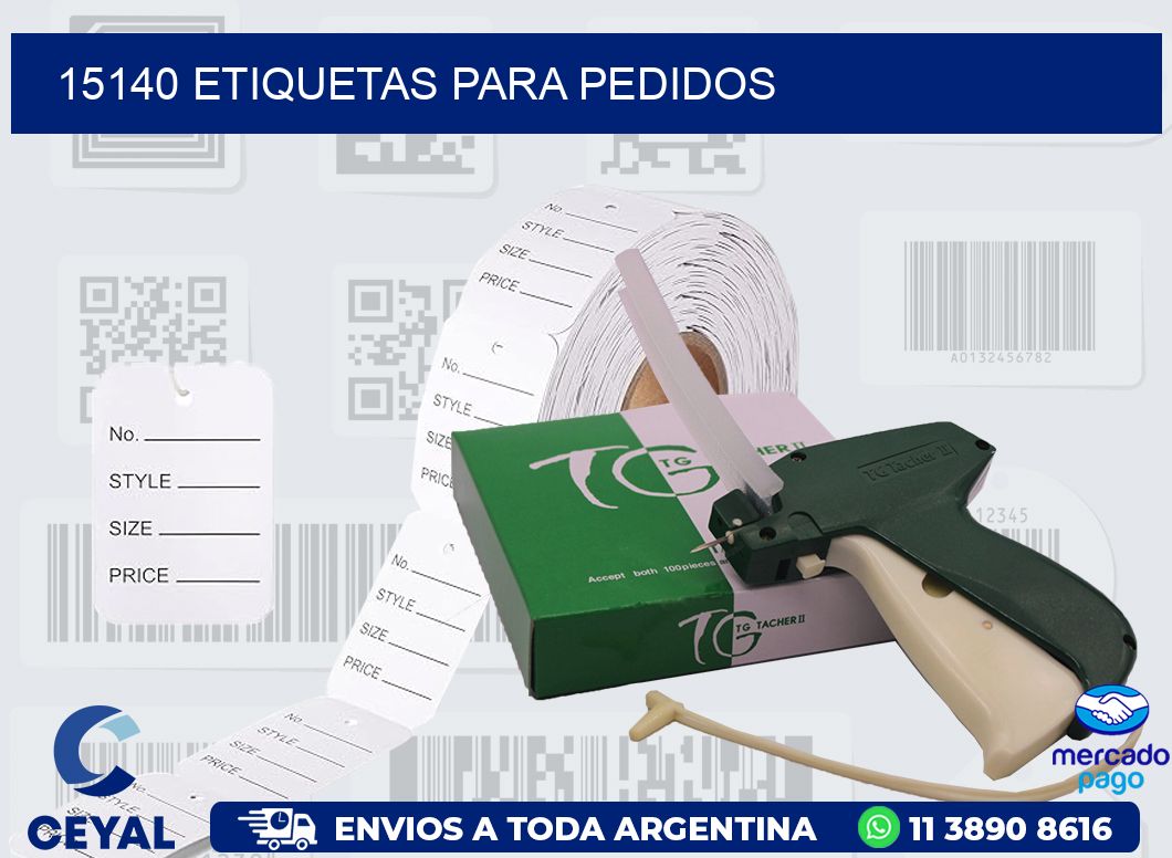 15140 ETIQUETAS PARA PEDIDOS | Zebra Etiquetadora