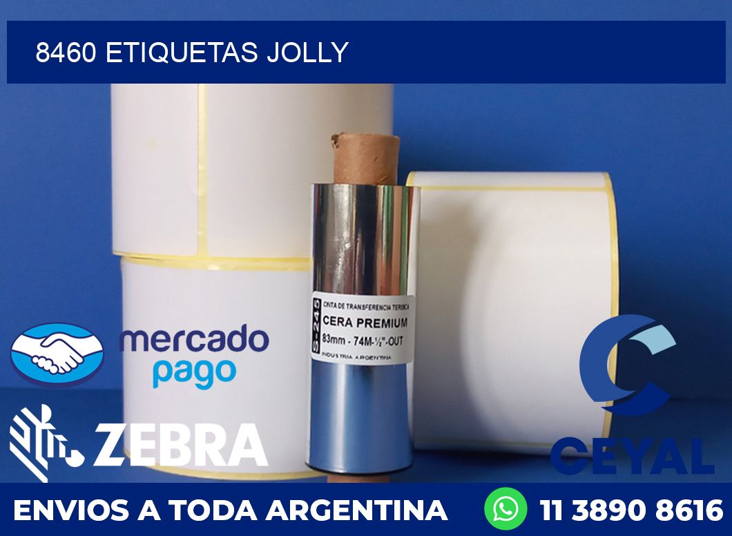 8460 ETIQUETAS JOLLY | Zebra Etiquetadora