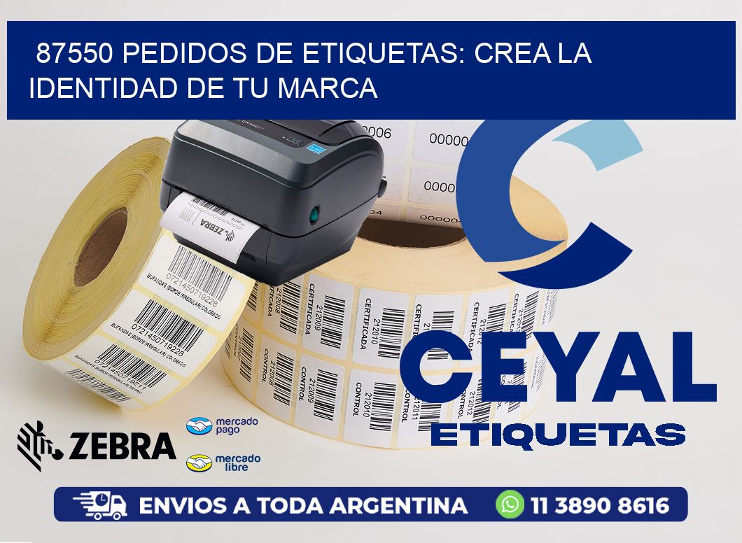 87550 Pedidos de Etiquetas: Crea la Identidad de tu Marca | Zebra ...